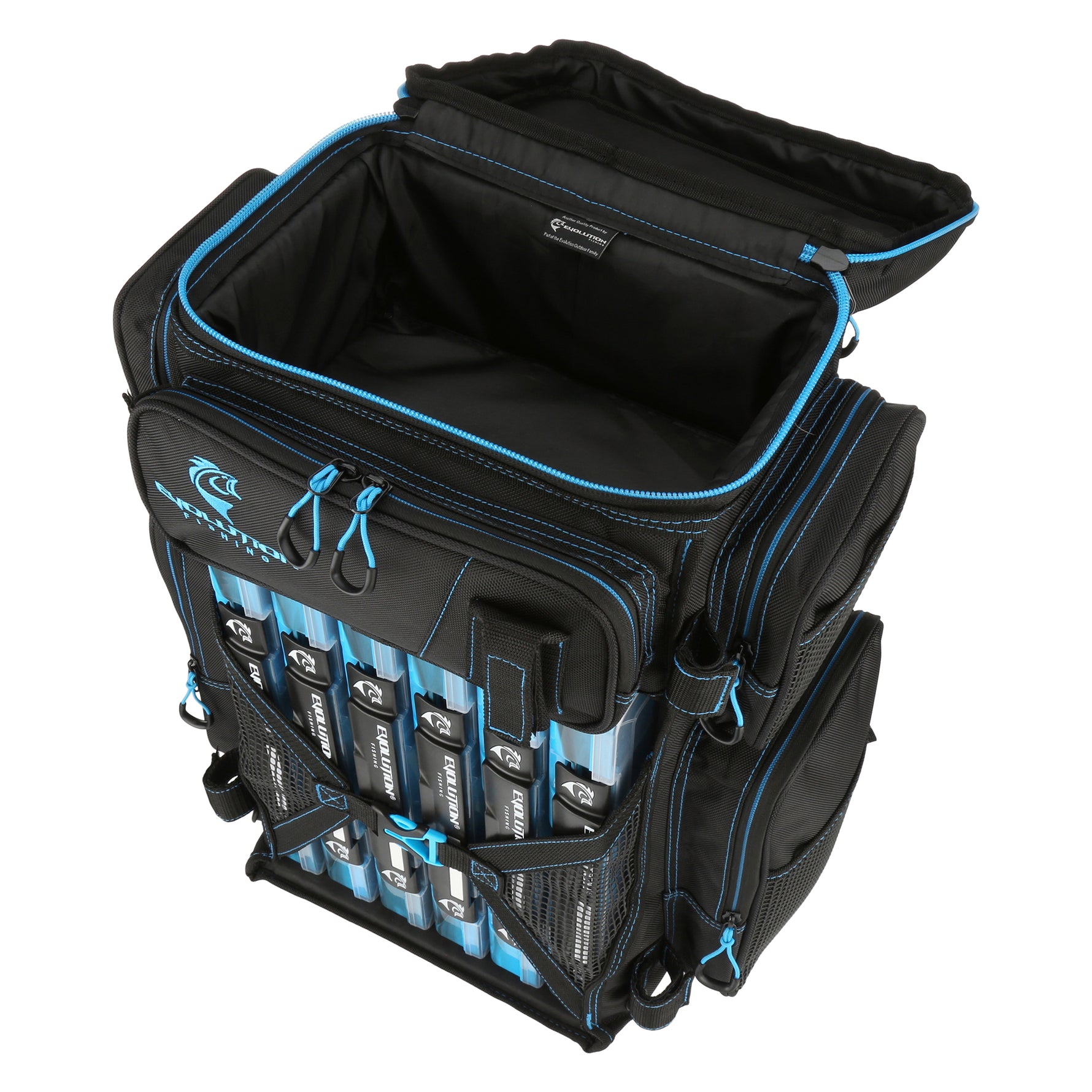 Drift Series 3700 Tackle Backpack with Rod Holders & QuikLatch Trays ...