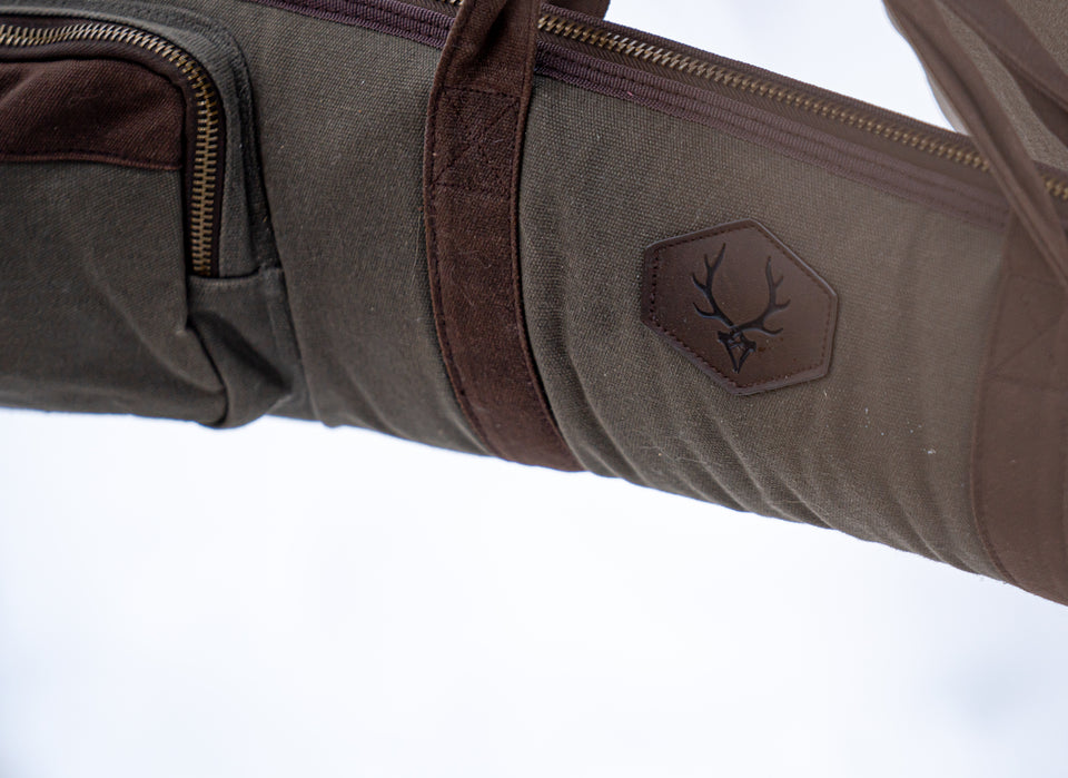 Rawhide Series Waxed Canvas Shotgun Case | Evolution Outdoor