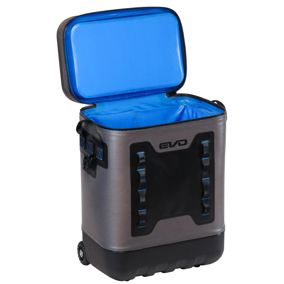 EVO Premium Rolling Cooler (25qt) | Slim, lightweight & mobile ...